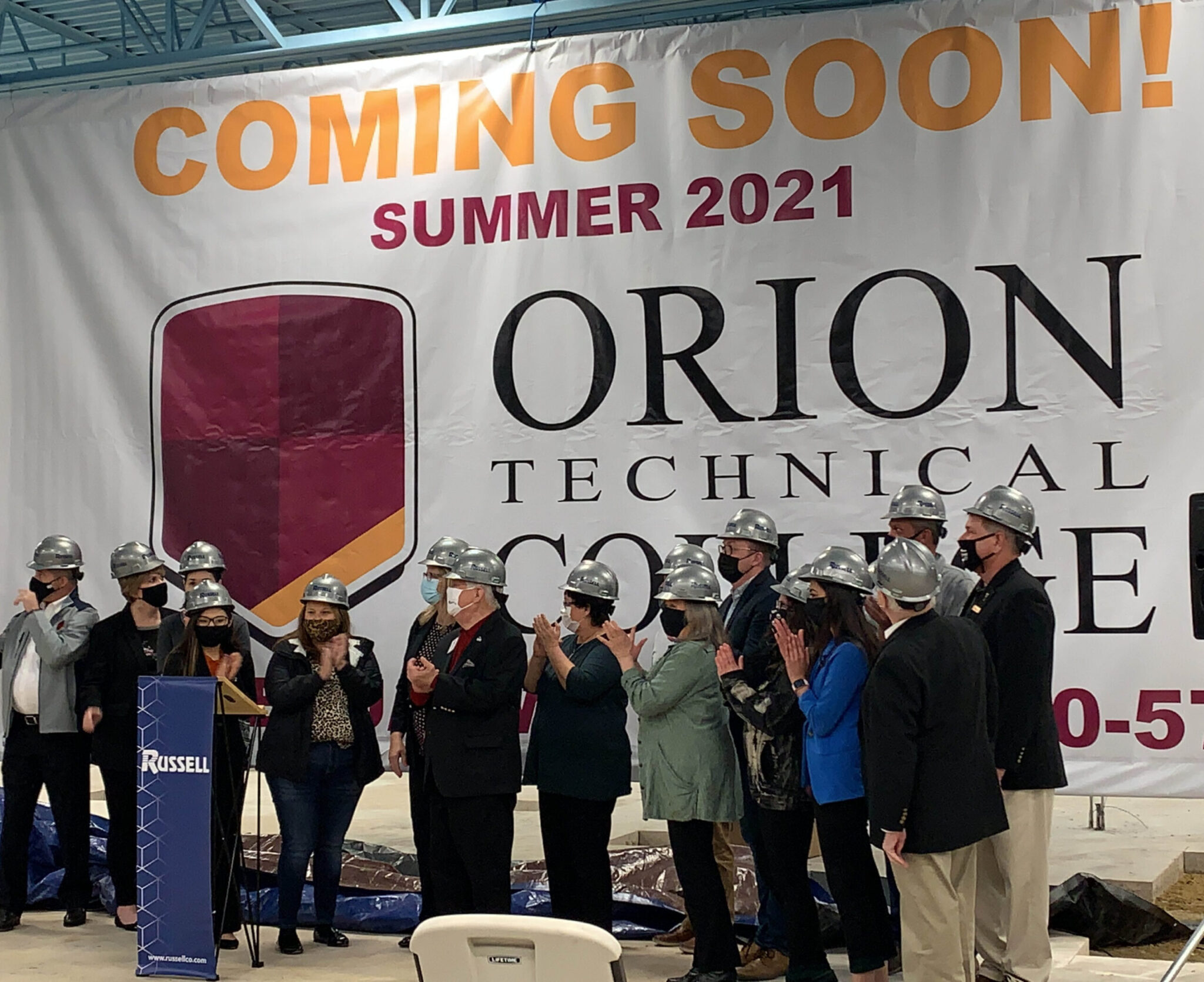 Groundbreaking: Orion Technical College - Russell Group Construction ...