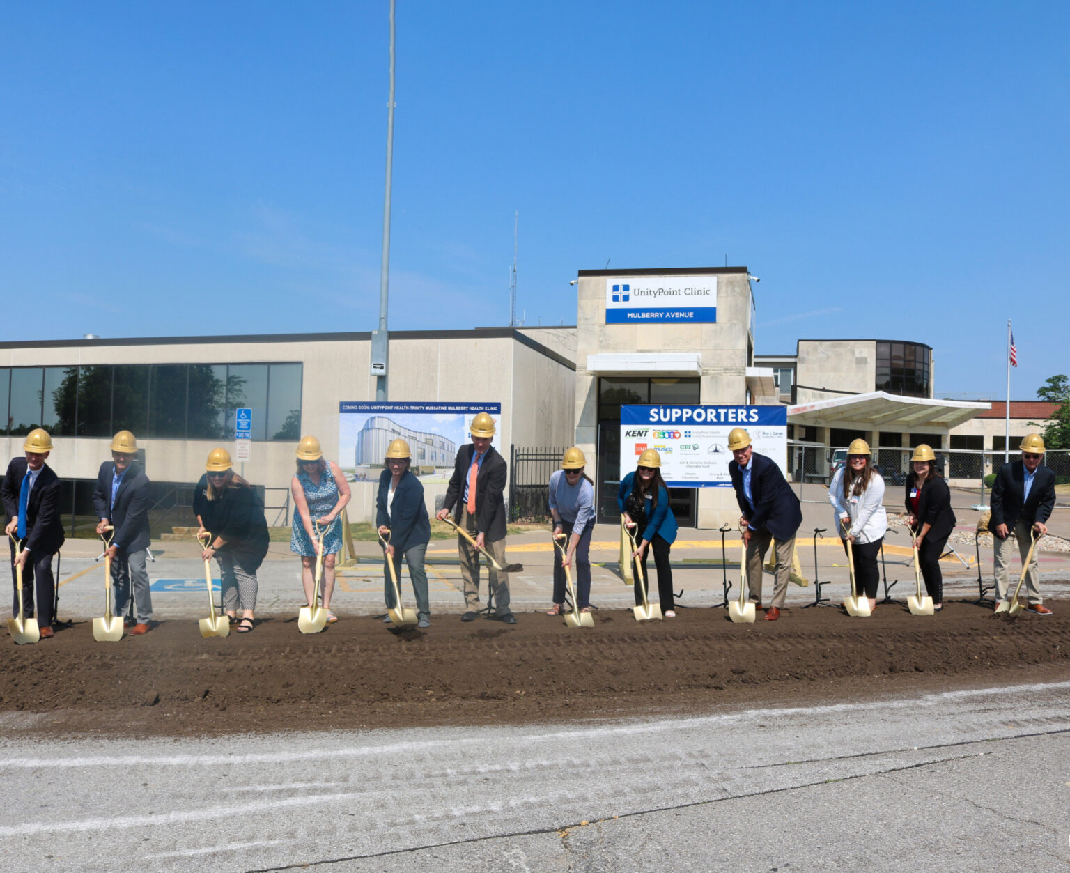 Groundbreaking: UnityPoint Health - Trinity Muscatine Mulberry Health ...