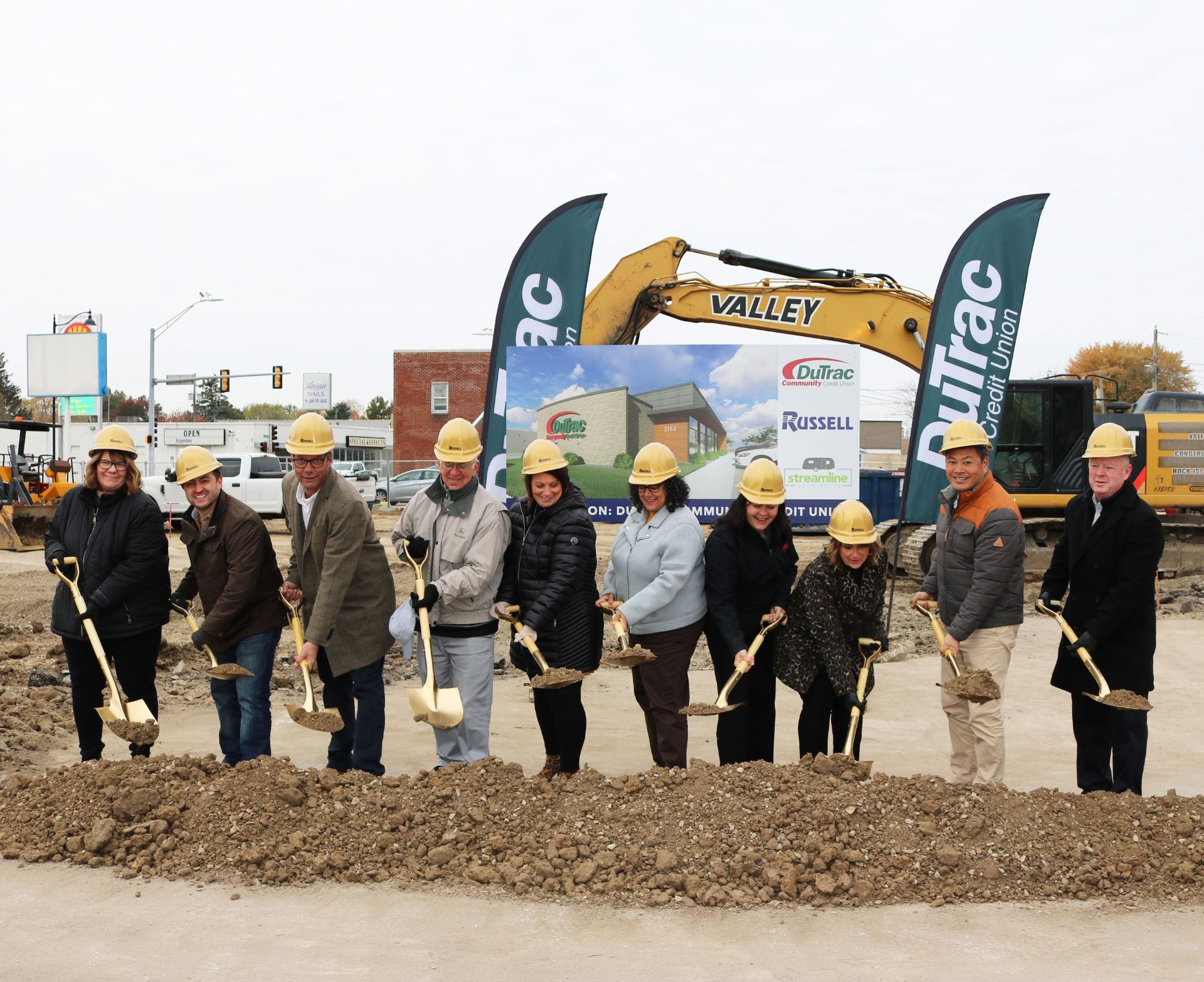 Groundbreaking: DuTrac Community Credit Union - Moline, IL - Russell ...